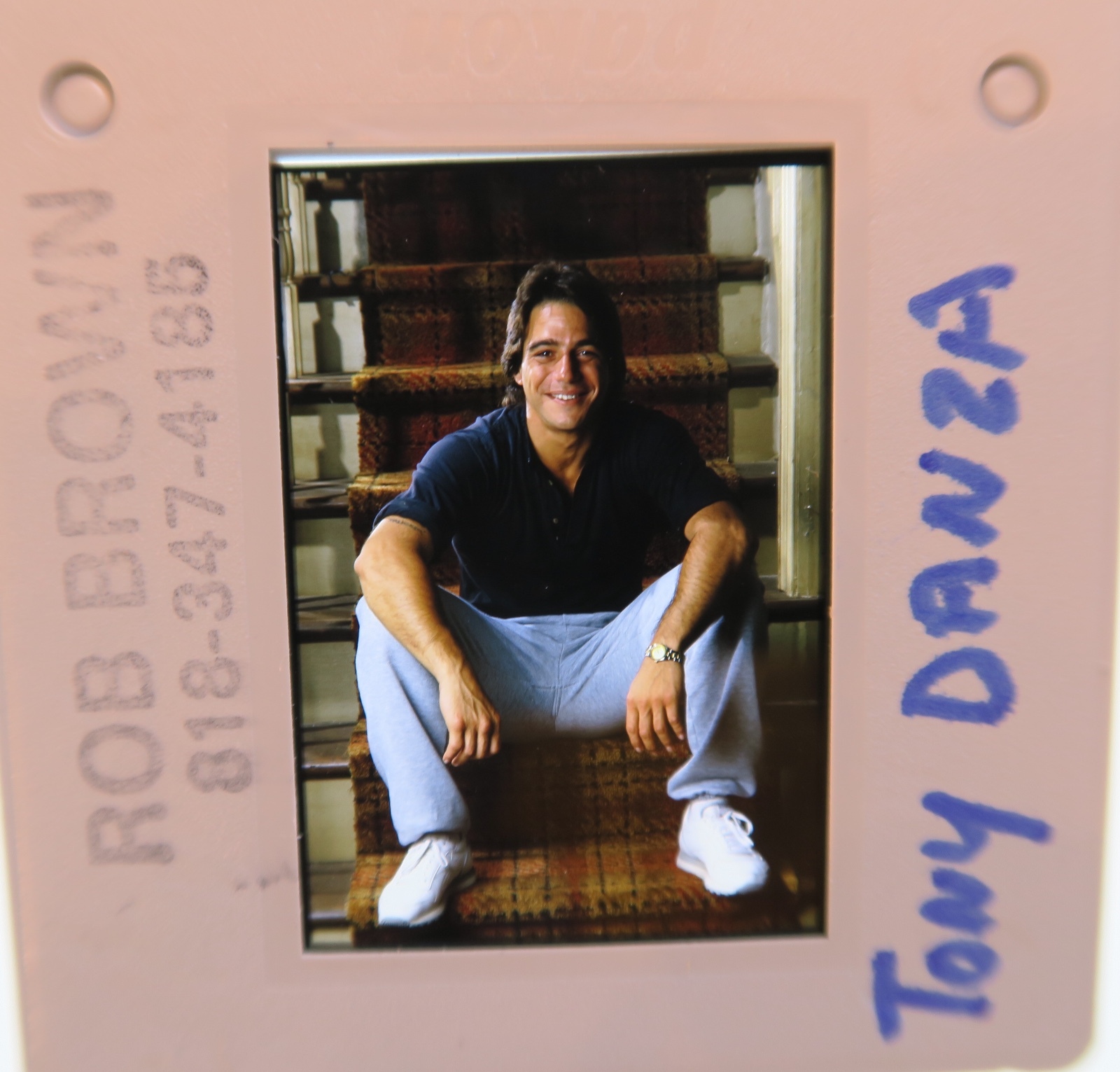 TONY DANZA WHO'S THE BOSS TONY MICELLI Meet Wally Sparks ORIGINAL SLIDE ...