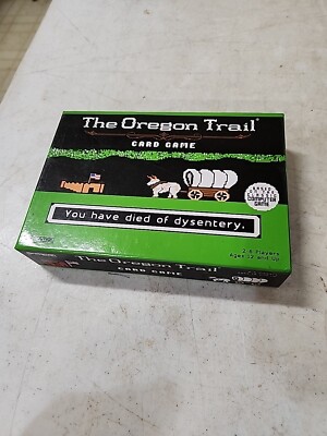 The Oregon Trail Card Game Pressman 2016 New Sealed 21853022391| eBay