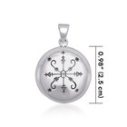 Voodoo Met Kalfou Lao Crossroad 925 Sterling Silver Pendant Spiritual ...