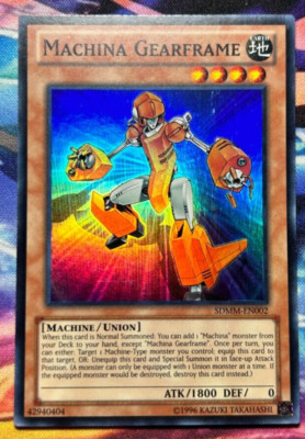 Machina GearFrame *** SDMM-EN002 | Super Rare| YuGiOh! NM | eBay