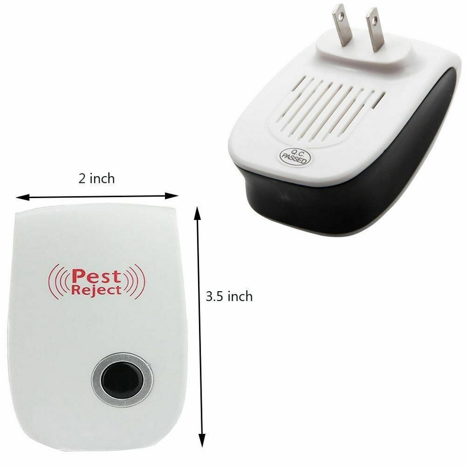 Pro Ultrasonic Pest Reject Home Control Electronic Repellent Mice Rat ...