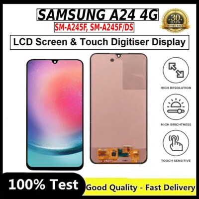 For Samsung Galaxy A24 4G A245F LCD Touch Screen Replacement Display ...