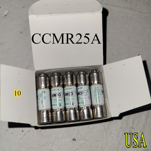 CCMR25 CCMR-25 CCMR 25 Littelfuse 25 Amp 600V Time Delay Fuse CCMR025 ...