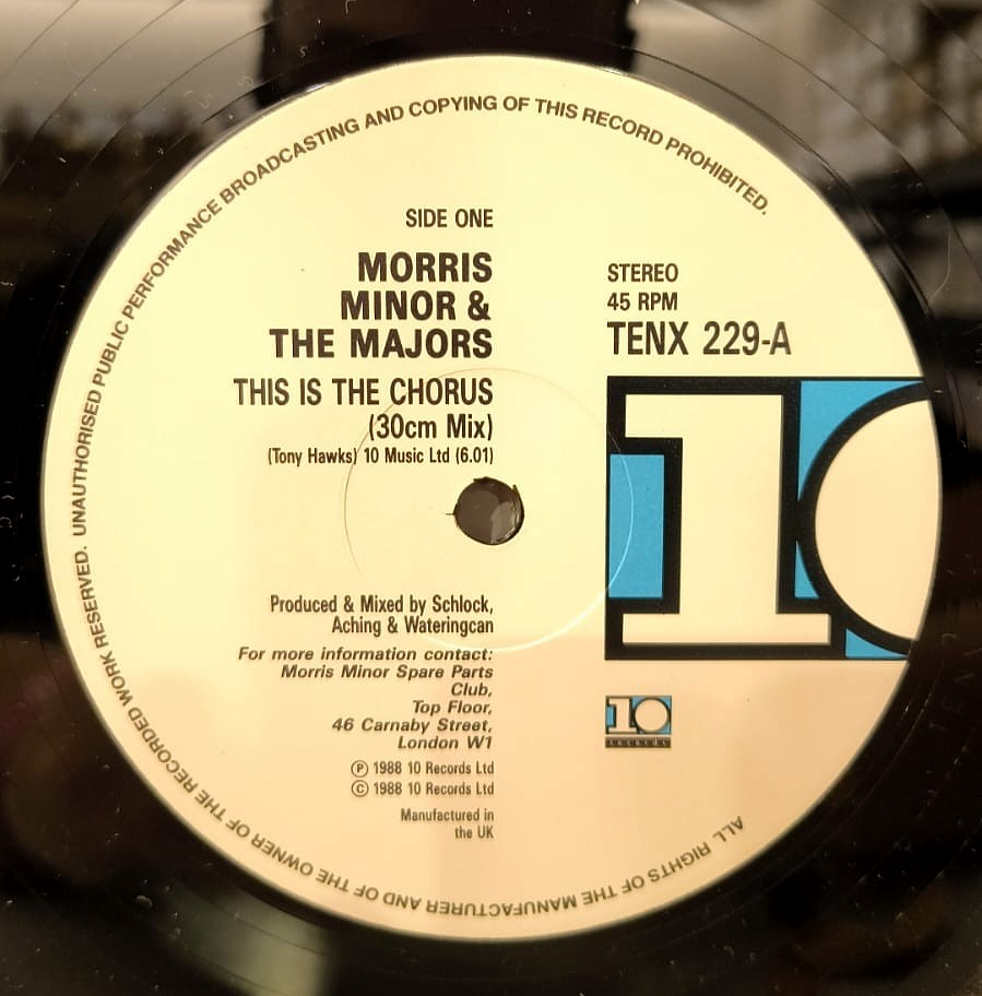 Morris Minor And The Majors - This Is The Chorus - Vinyl VG+/VG+ LP 12 ...