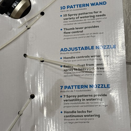 Orbit 3 Packs, total High Flow 7 Pattern Nozzle New … | eBay