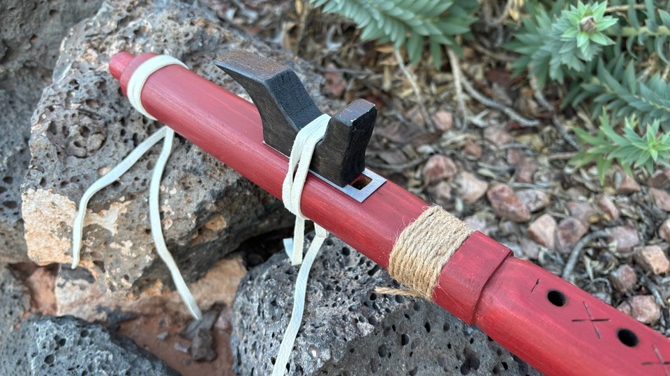 Native American Style Flute - Lakota Sioux Replica Love Flute ...