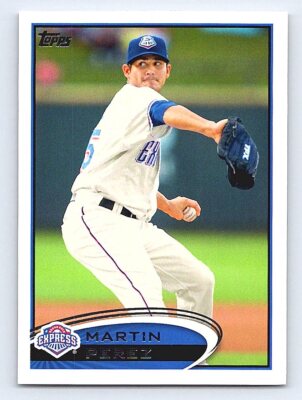 2012 Topps Pro Debut Martin Perez #32 Round Rock Express | eBay