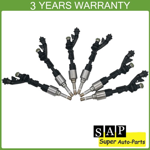 Set of 6 Fuel Injectors For Jaguar XK XJR XJ F-Type Land Rover Range ...