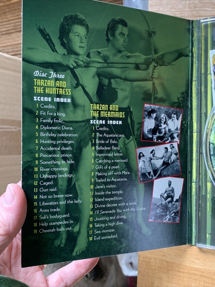 Tarzan Collection Volume 2 DVD Set 6 Films Johnny Weissmuller ...