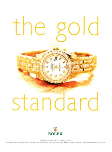 ROLEX WATCH MAGAZINE promo ad #025 ORIGINAL "NOT A WATCH" | eBay