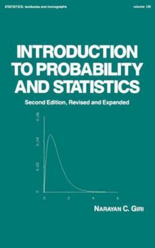 Introduction to Probability and Statistics, 2nd Edition (Statistics: A Series of 9780824790370| eBay