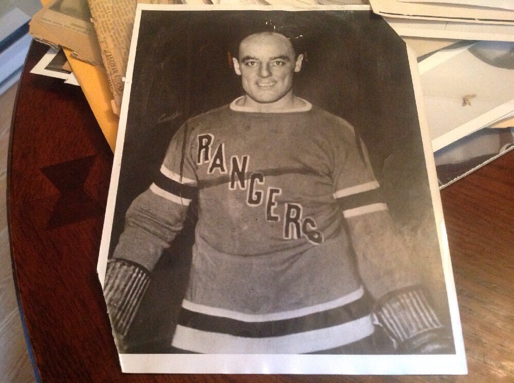 IVAN CHING JOHNSON 1933 NEW YORK RANGERS NHL HOCKEY PHOTO ROVERS ...