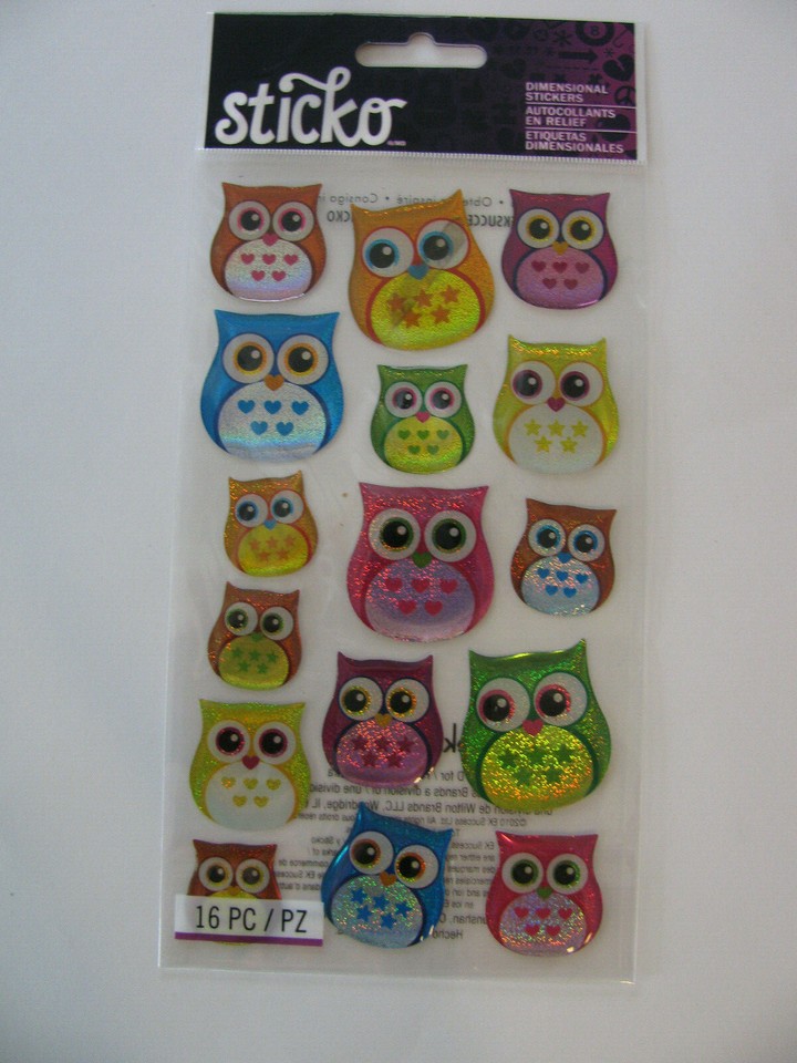 STICKO Stickers ANIMALS, BIRDS, INSECTS, BUTTERFLIES, PETS U PICK NOS ...