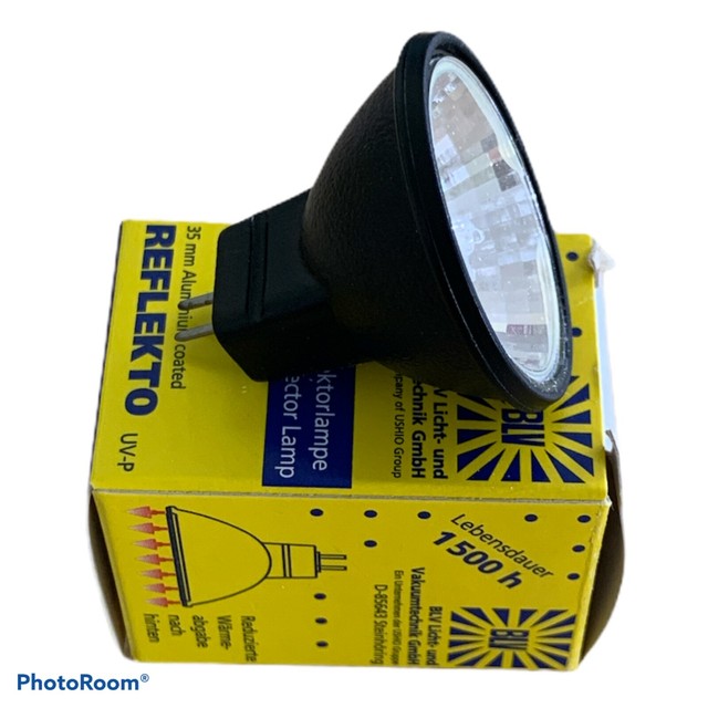 BLV Reflekto 115151 12V 35W GU4 36° Degrees 35mm Black Back FG for sale ...