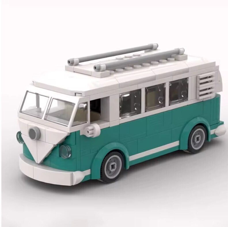 Classic VW VolksWagen Bus Van Camper Toy DIY Building Bricks Set New | eBay