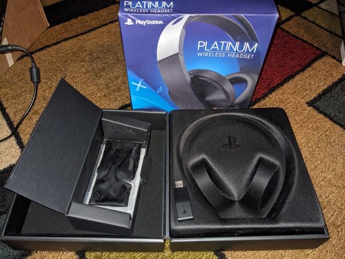 Original Sony USB Wireless Platinum Headsets Dongle Receiver & Box ...