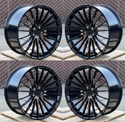 18" Wheels Fits Mercedes C300 C350 E350 E550 18x8.5/18x9.5 Staggered ...