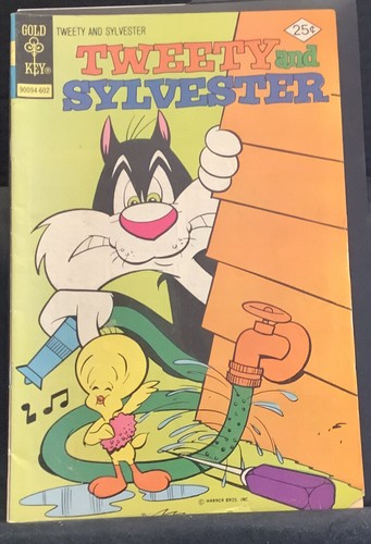 Tweety and Sylvester - 90094-602 - 1976 - Gold Key - F | eBay