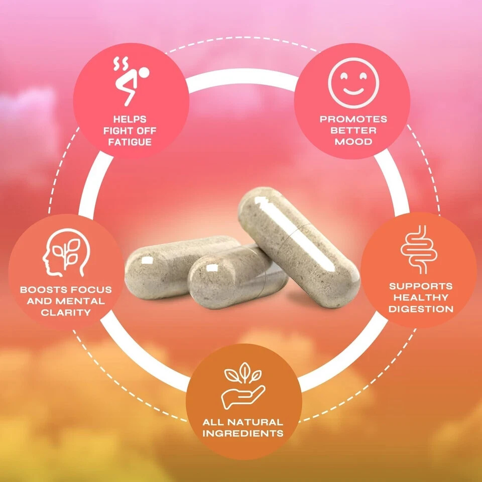 Yerba Magic Yerba Mate Capsules - Clean Energy, Brain Fog Buster And ...