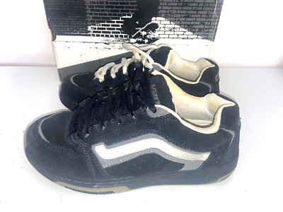 Vintage Y2K Vans Bercy Chunky Skate Shoe Mens 8.5 Navy Blue RARE 40575 ...