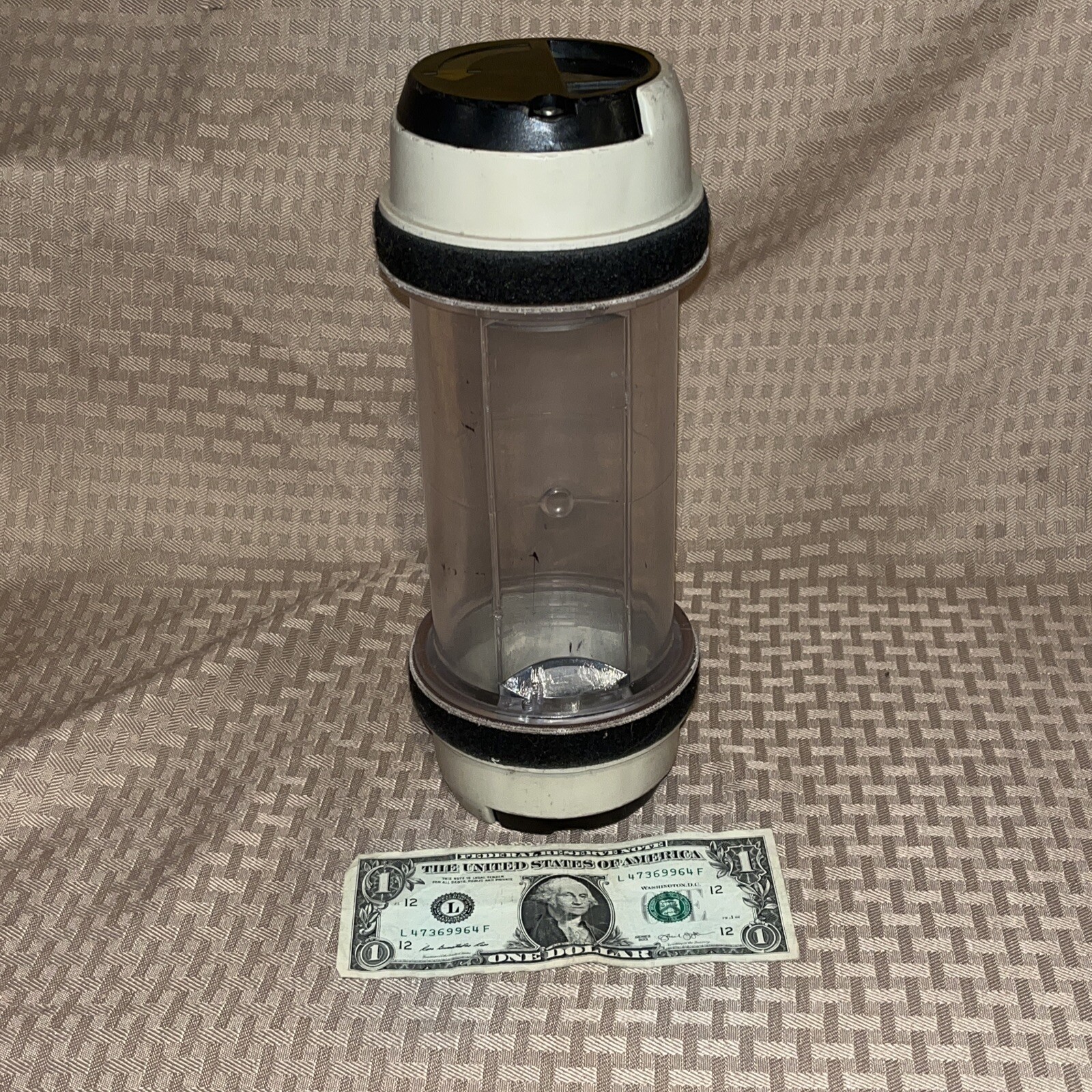 Vintage Bank Vat Tube Canister Teller Drive Thru Through Vacuum ...