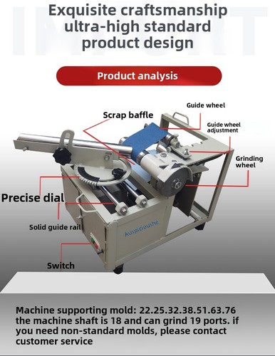 Dynamic Beveling Machine Stainless Steel Stair Handrail Cutting Machine ...