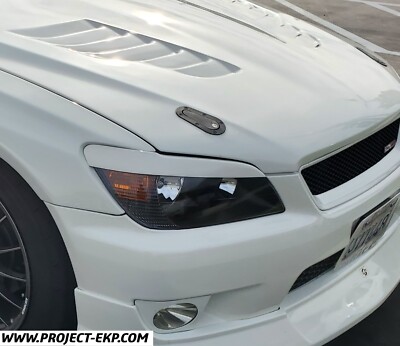 Headlight Eyelid Garnish Lexus IS300 IS200 Toyota Altezza Eyebrow FRP ...