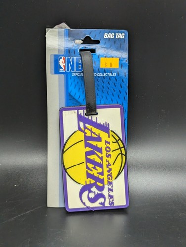 NBA Los Angeles Lakers Rubber Luggage Tag Golf Bag Tag Backpack Tag | eBay