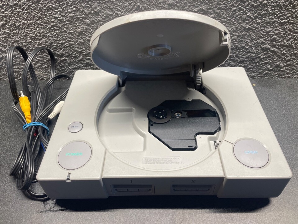 Original Sony PlayStation 1 PS1 Console With AV Cord Cable SCPH-7501 ...