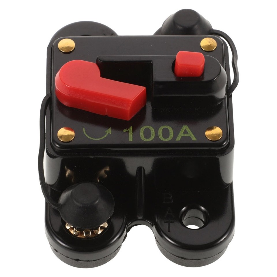 Manual Reset Fuse Breaker Push Button Circuit for Auto Automotive ...