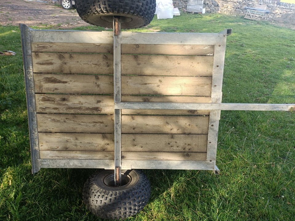 Swaledale Atv Quad Trailer Logic Sheep Lambing | eBay UK