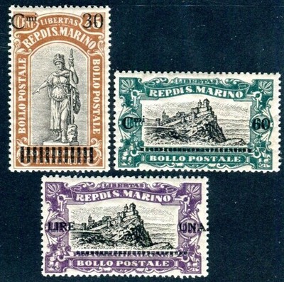 SAN MARINO 1924 105-107 ** POSTFRISCH gute WERTE 90€(K8596 | eBay.de