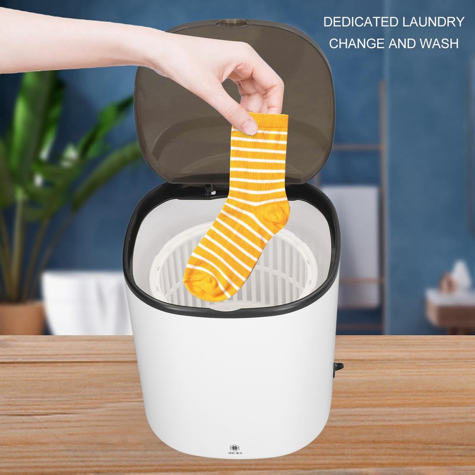 Portable Mini Washing Machine For Travel Apartment RV White Easy To Use ...