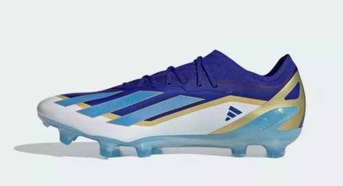 Adidas X Crazyfast Messi Elite FG Cleats Lucid Blue ID0710 Men’s Sizes ...