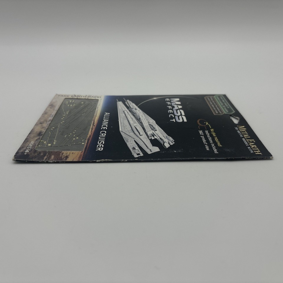 Mass Effect Game Alliance Cruiser Metal Earth 3-D Laser Cut Steel Model ...