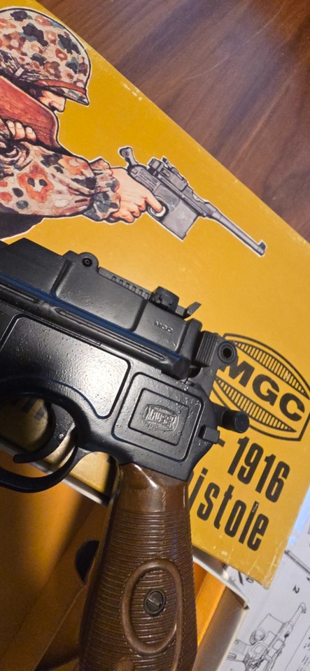 MCG RMI C96 BROOM HANDLE DL44 STAR WAR BLASTER MGC68 METAL GUN PAPER ...