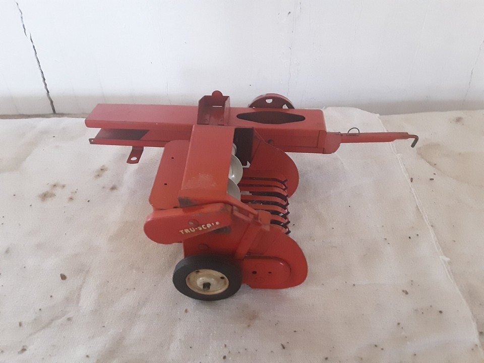 Vintage Tru-Scale Hay Baler 1:16 metal Farm Toy Gear driven | eBay