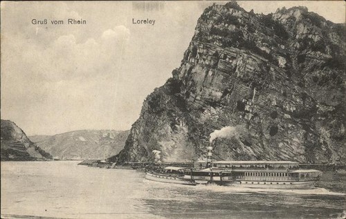 71472008 Lorelei Loreley Rhein Felsen Schiff Lorelei Loreley | eBay.de