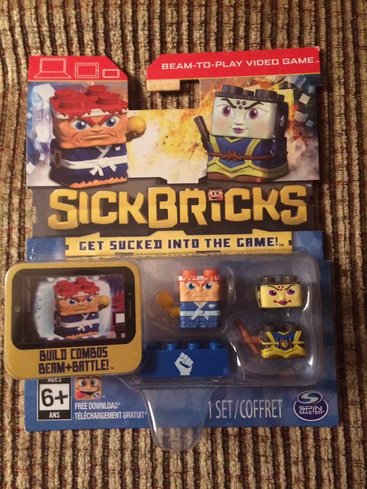 Sick Bricks 2 CharacterMACHO MIKE & SALLY SMACKDOWN Mini Figures Game ...