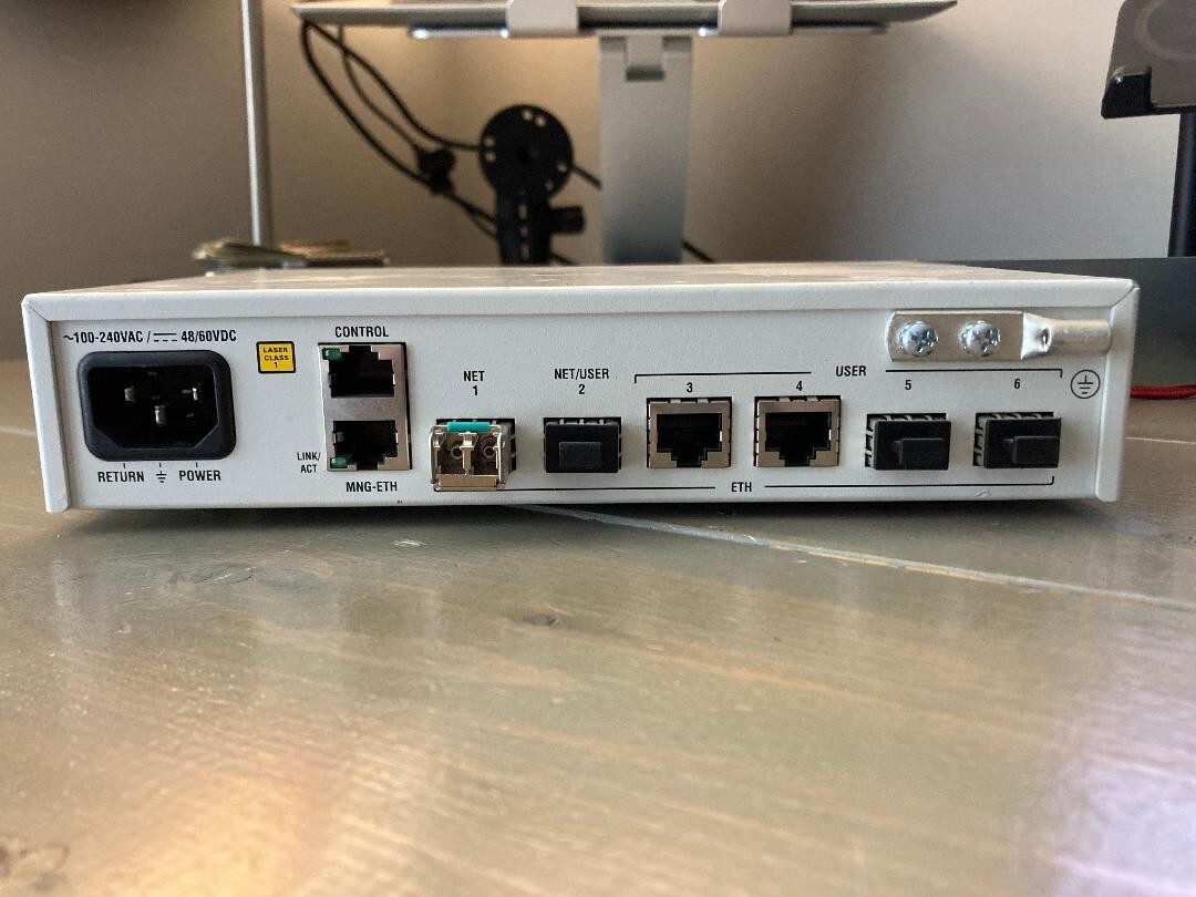 RAD ETX-203AX Access Carrier Fully Managed Rack Mountable Ethernet ...