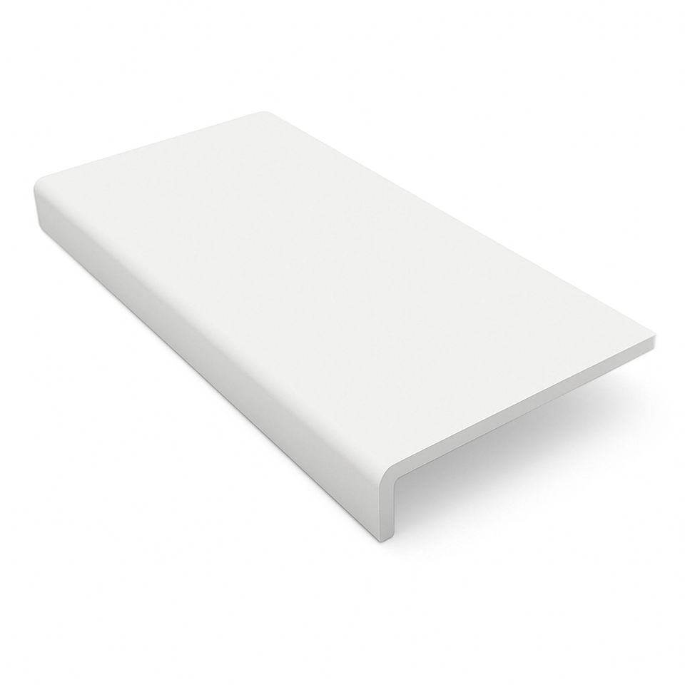 White UPVC Window Sill Cover 3m 4 Pack – Plastic Capping Board 100 ...