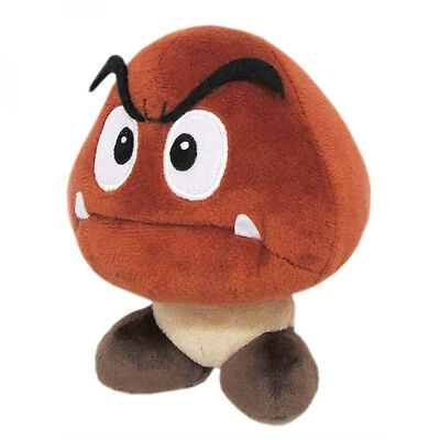 Super Mario Bros. Goomba 6 Inch Plush Doll Brown | eBay