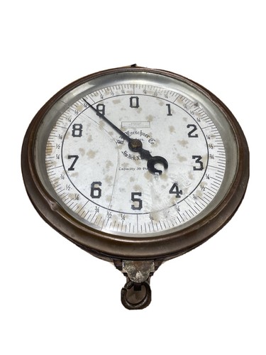 Vintage Antique R H Forschner Co Hanging Scale General Store Farm NY 30 ...