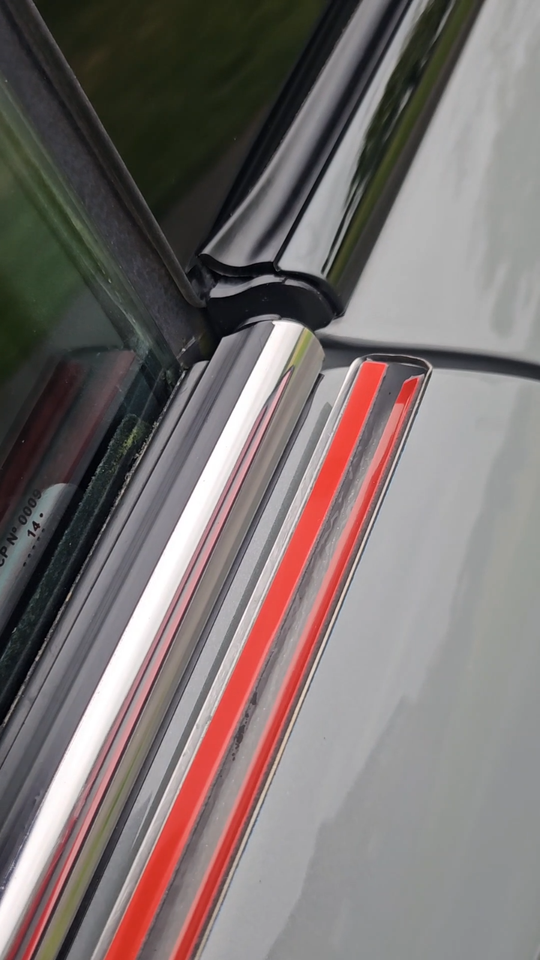 Mini Clubman F54 Black Gloss Metal Beltline Trim Cover, 2016+ One JCW S ...