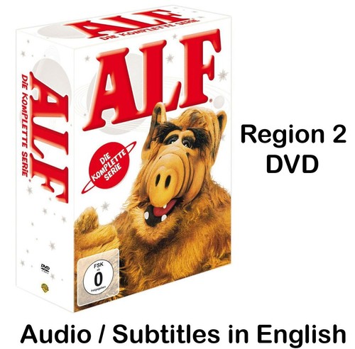 ALF The COMPLETE Series DVD Collection Seasons 1-4(REGION 2,UNCUT ...