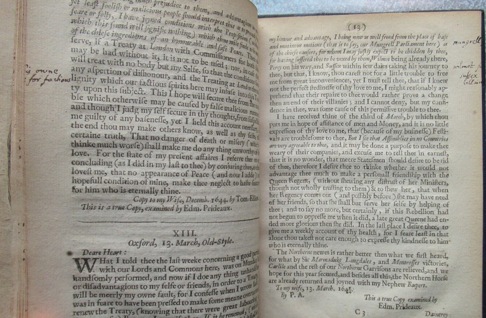 2 English Civil War Pamphlets 1645 The Kings Cabinet Opened & A Key to ...