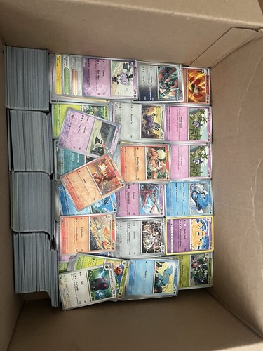 5000+UNSORTED Pokemon Cards Bulk Lot Commons Uncommons NM SWSH S&V | eBay