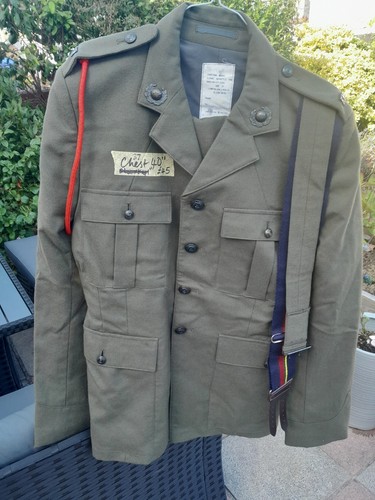 Royal Marines Number 2 Dress - Lovats. No.5 Jacket &Trousers 40 Chest ...