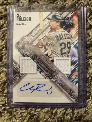 2022 Panini Diamond Kings - DK Material Signatures #DMS-CR Cal Raleigh ...