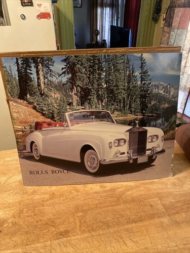Saint Chateaux Galleries 1986 16”x20” Rolls Royce Poster | eBay